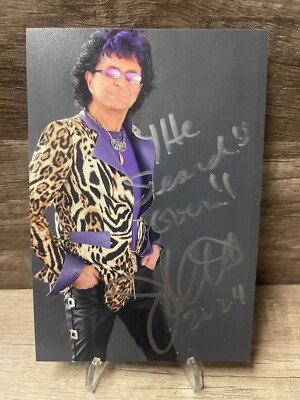 Jim Peterik Survivor Eye of the Tiger Hand Signed 4x6 Photo TC46-3244 ...