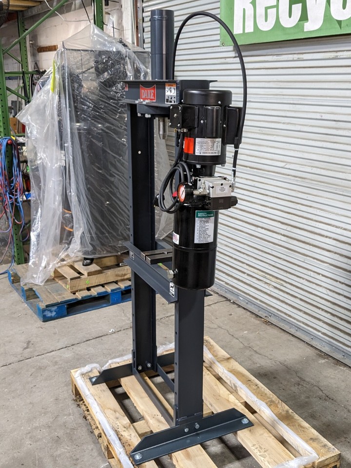 Dake Dura-Press 10 Ton Electric Hydraulic Shop Press 110v 909205 Parts ...