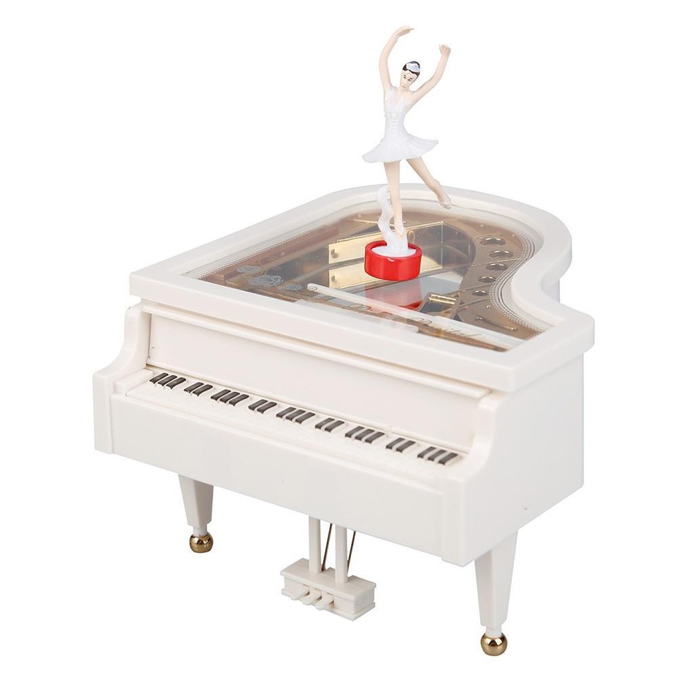 Dancing Ballerina Clockwork Musical Boxes Exquisite Elegant Music Box ...
