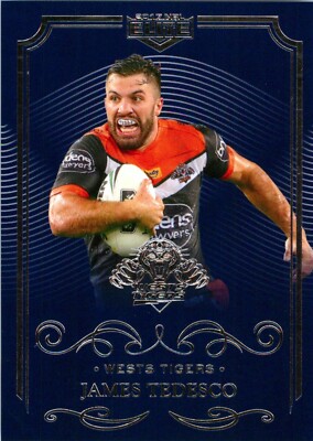 2017 WESTS TIGERS NRL Card JAMES TEDESCO | eBay Australia