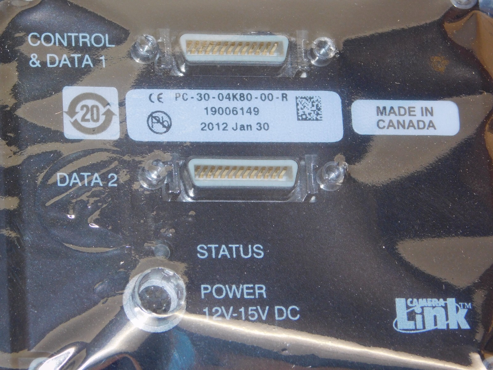 Teledyne Dalsa PC-30-04K80-00-R 4K 3CCD Color Industrial Camera Unit ...