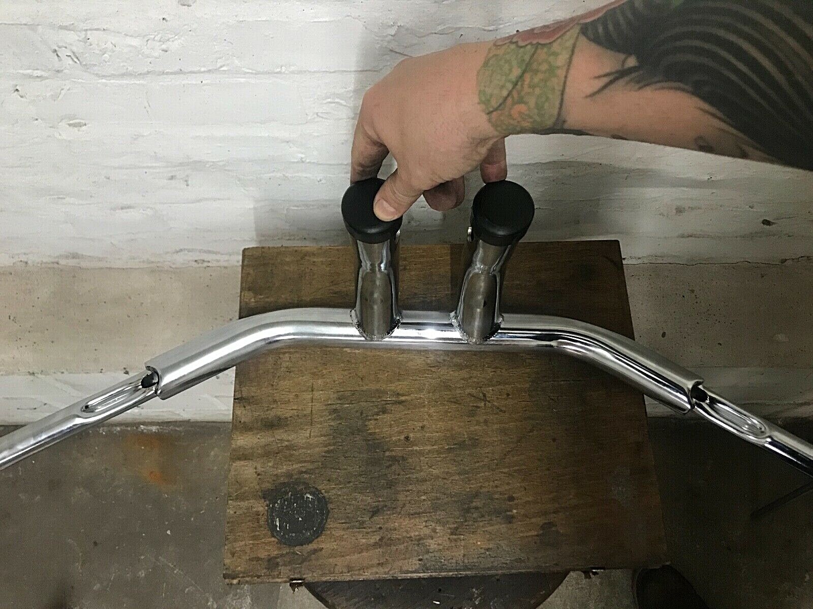 Lenker Pullback Superfat Tiller Bar 6 Zoll Harley 1 1/2 Zoll Chrome Neu ...