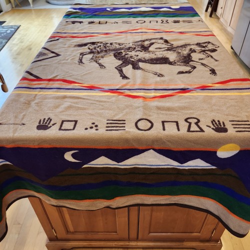 Vintage Pendleton Appaloosa Blanket 64 × 80 - New Old Stock Nez Perce ...