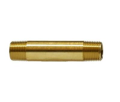 1/8" X 3" Yellow Long Nepple Brass Fitting Pipe 28143 (Pack of 10) | eBay