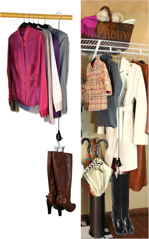 The Boot Rack- Boot Storage System including Boot Hangers by Boottique ...