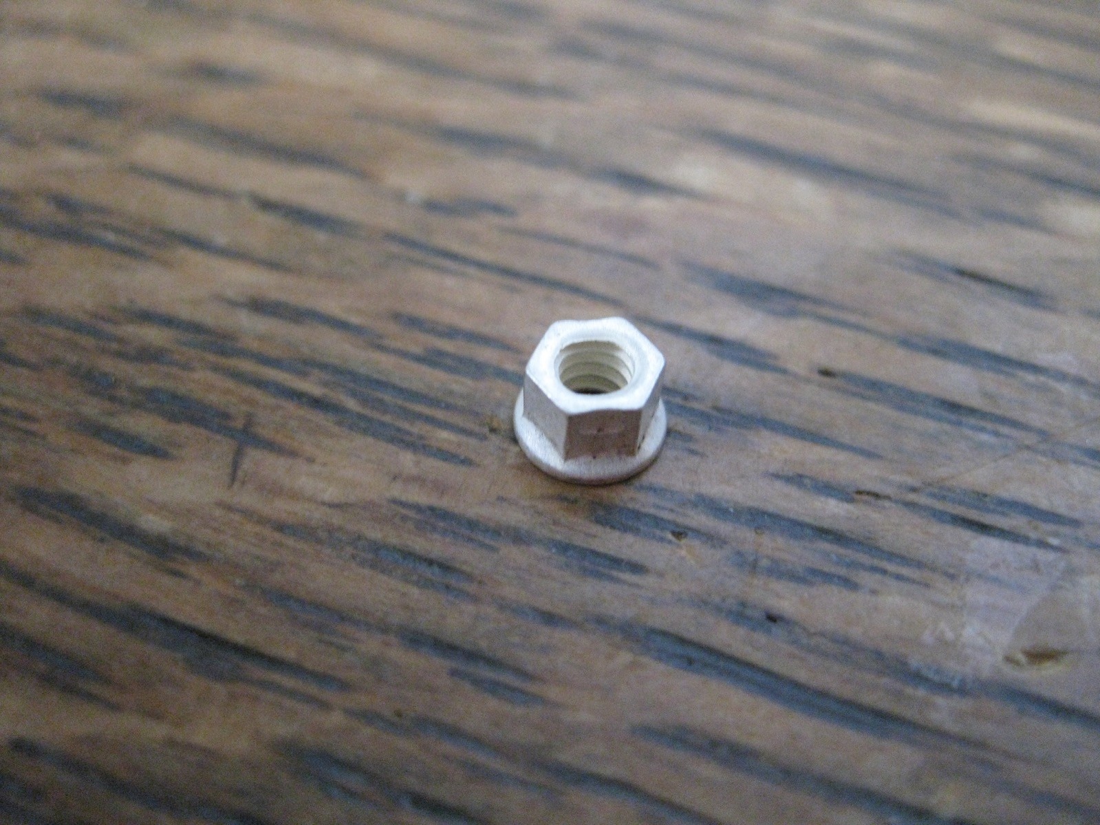 25 Mil Spec Aerospace MS21043-3 Silver Plated Stainless Steel Hex Lock ...