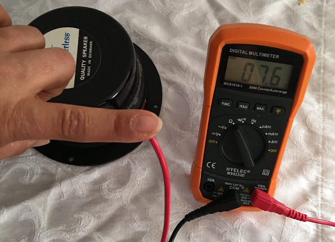 Peerless 2" Poly Dome Midrange 8 Ohm RARE! | eBay