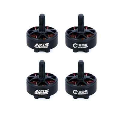 AXISFLYING 4PCS C206 2006 2750KV Brushless Motor 6S Lipo 2.5mm 12N14P ...