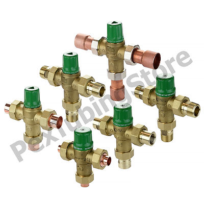 Taco 5000/5120 Thermostatic Mixing Valve 1/2", 3/4" or 1" in Sweat/NPT ...