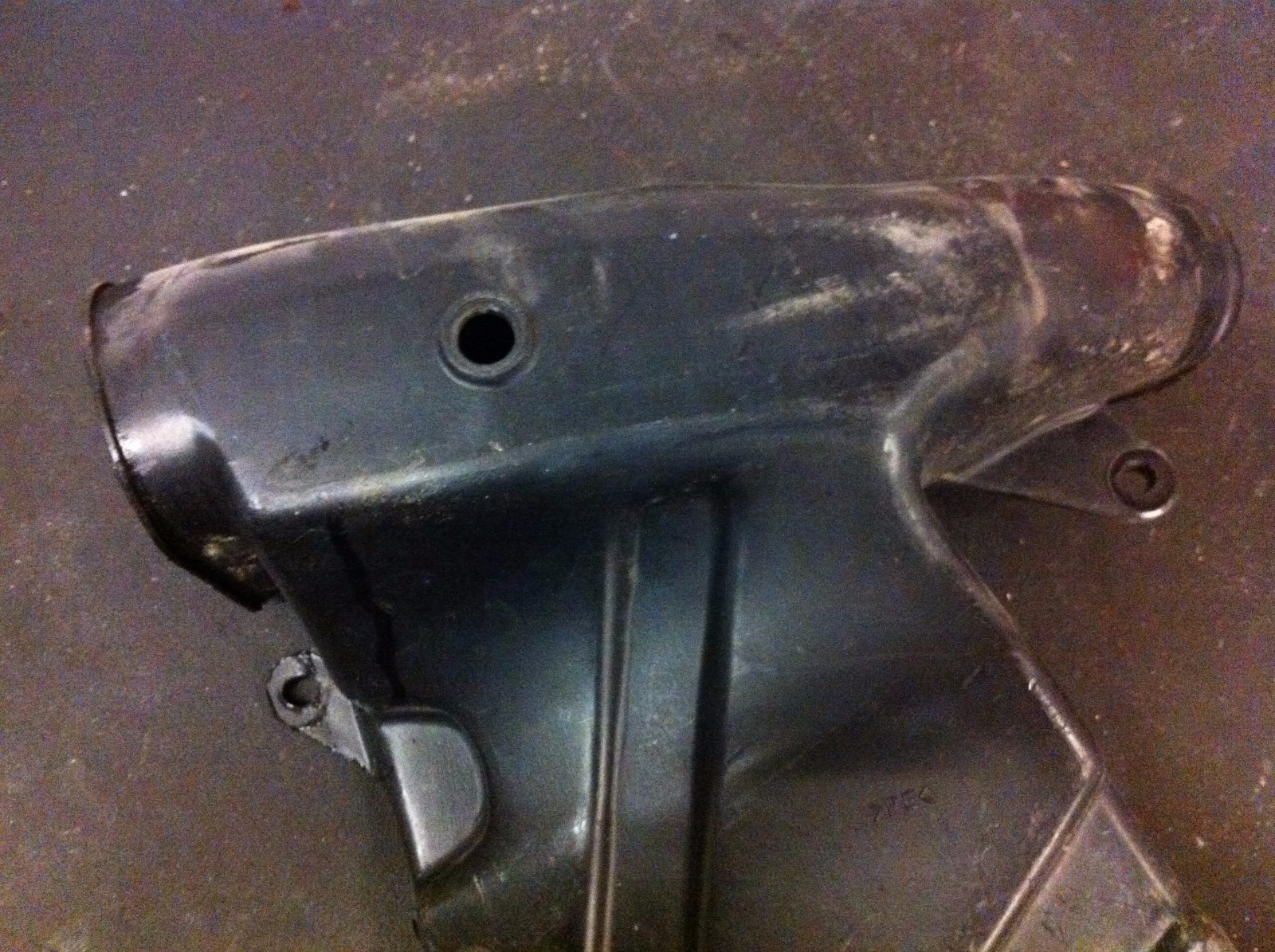 1995 95 Kawasaki Ninja ZX750L ZX750 ZX 750 ZX7R ZX7 Ram Air Duct Intake ...