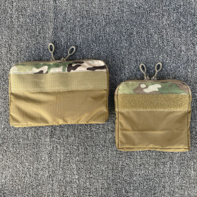 Tactical Insert Bag Zipper Pouch Front Pack Inner Pocket for Hunt Vest ...