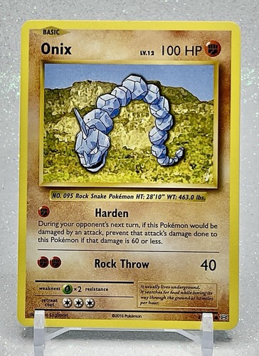 Onix 61/108 Common Evolutions XY Pokemon Card 2016 | eBay