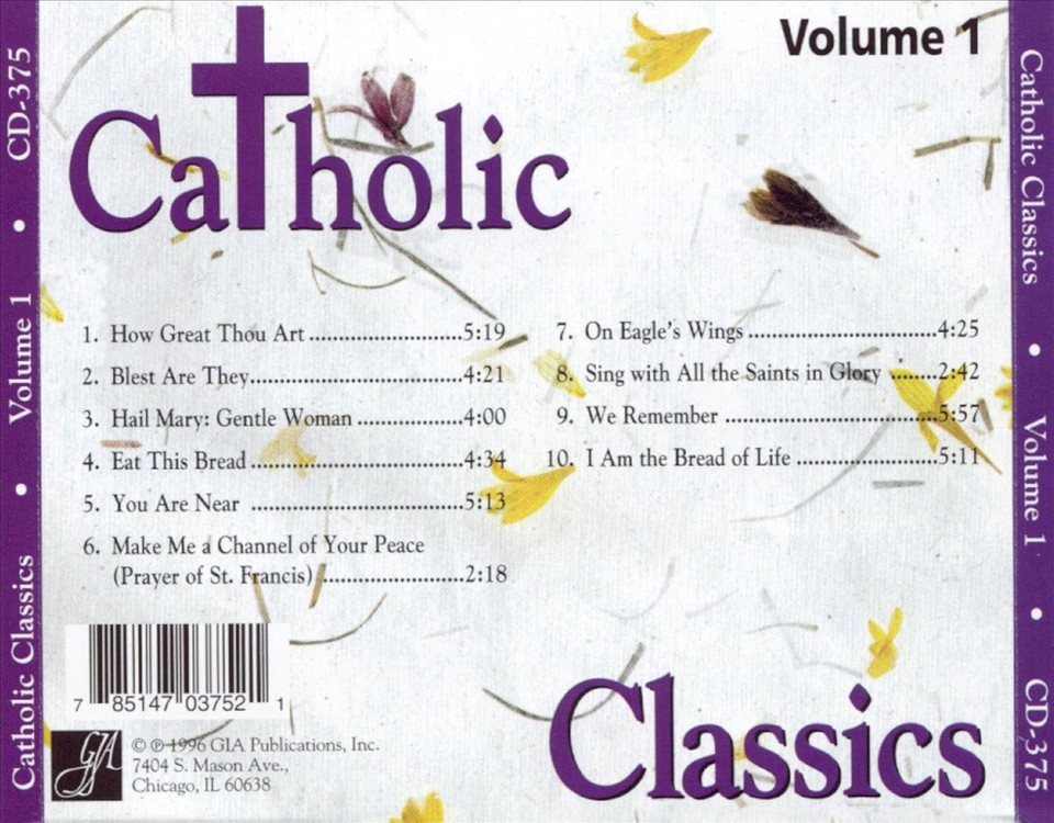 CATHOLIC CLASSICS, VOL. 1 NEW CD 785147037521| eBay