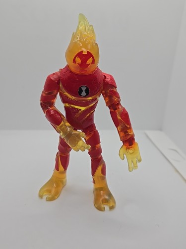 Ben 10 Alien Force Heatblast 5" Action Figure Loose Figure Network ...