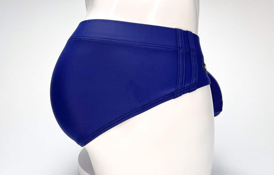 WildmanT Big Boy Pouch Swim Brief Navy | eBay