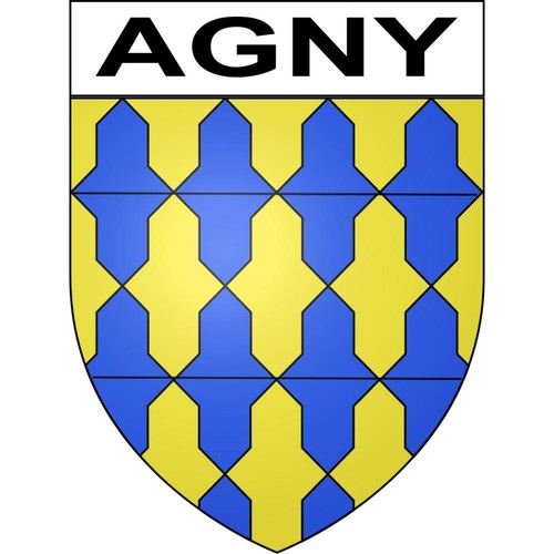 Agny 62 ville sticker blason écusson autocollant adhésif | eBay
