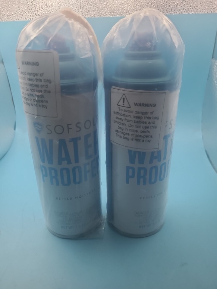 2 X Sof Sole Water Proofer Spray for Shoes, Boots, and Jackets | eBay