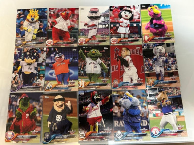 2018 Topps Opening Day Mascots – Pick your card - FREE SHIPPING | eBay