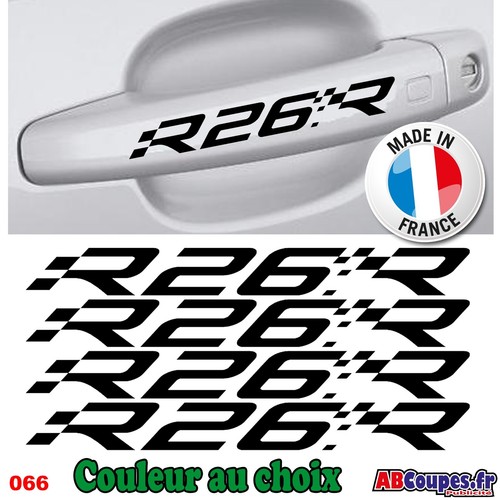 Stickers pour Poignées Renault Sport R26R - Clio Megane Twingo RS GT ...