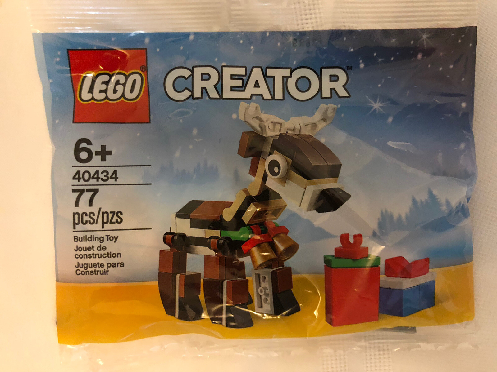 Retired Lego Creator 40434 Christmas Reindeer Polybag - NEW in Sealed ...