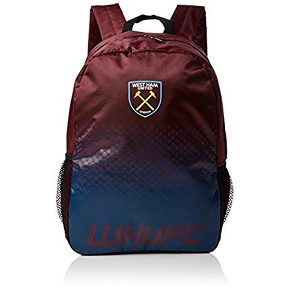 West Ham United FC Fade Rucksack Backpack Official Licensed | eBay UK