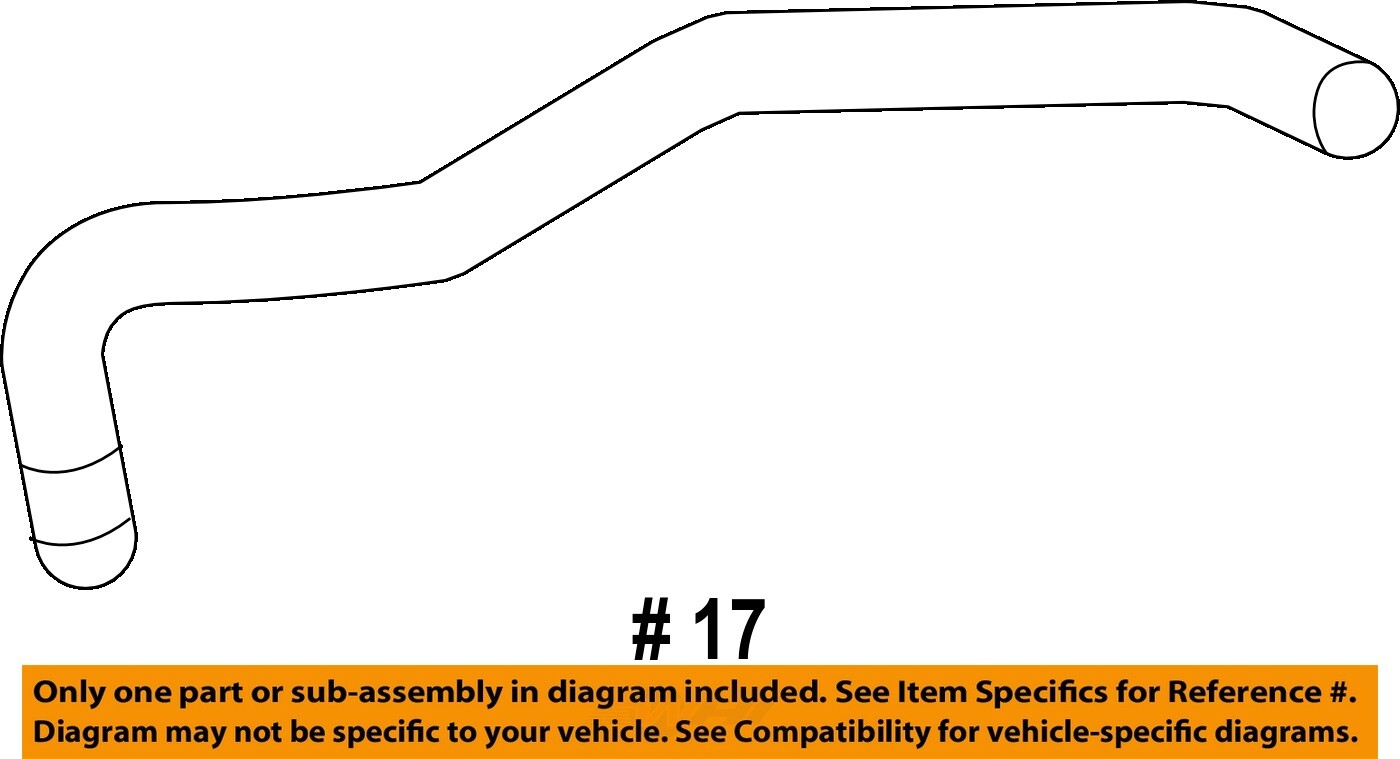 Chevrolet GM OEM 11-15 Cruze 1.4L-L4 Radiator-Upper Inlet Hose 13251447 ...