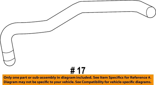 Chevrolet GM OEM 11-15 Cruze 1.4L-L4 Radiator-Upper Inlet Hose 13251447 ...