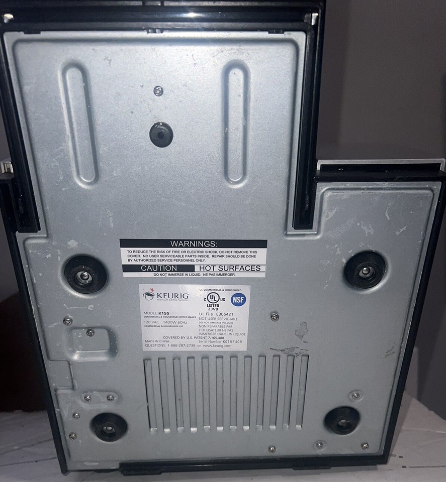 PARTS OR REPAIR Keurig K155 Office Pro Single Commercial K-Cup Pod ...