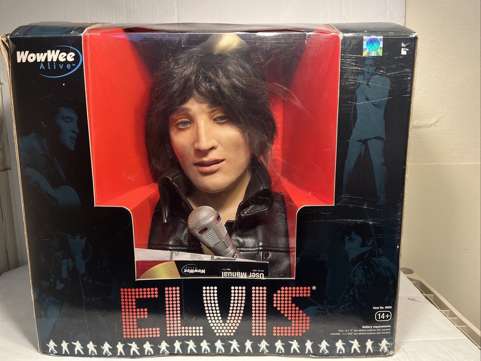 Elvis Presley Lifesize - Singing & Talking Animatronic Robot Statue ...
