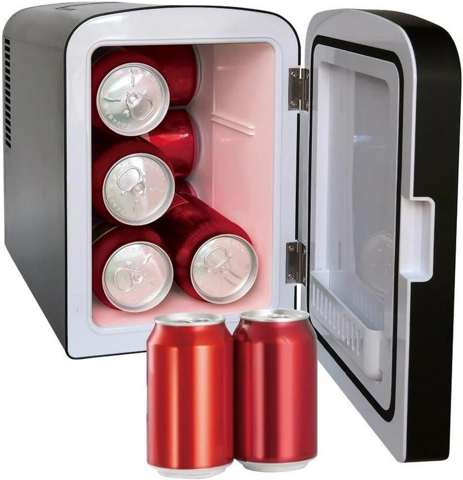 Frigidaire 12" 1 cu. ft. 9-Can Beauty Light Up Mini Refrigerator ...
