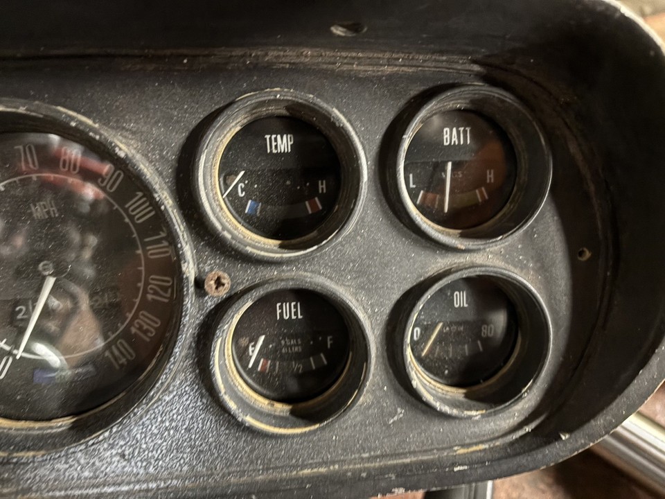 Ford Escort MK1 6 Dial Dash Clock Set Cluster 8000rpm 140mph | eBay UK