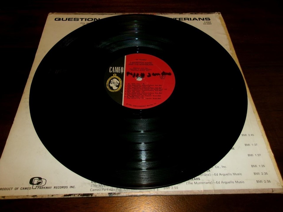 ? QUESTION MARK AND THE MYSTERIANS, ORIGINAL FIRST PRESSING, CAMEO C ...