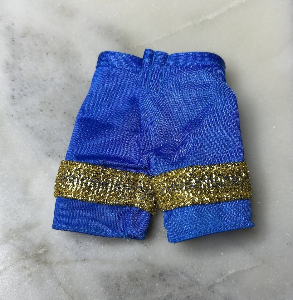 Vintage *Barbie* for Ken: Blue & Gold Swim Trunks "Splash 'n Color ...