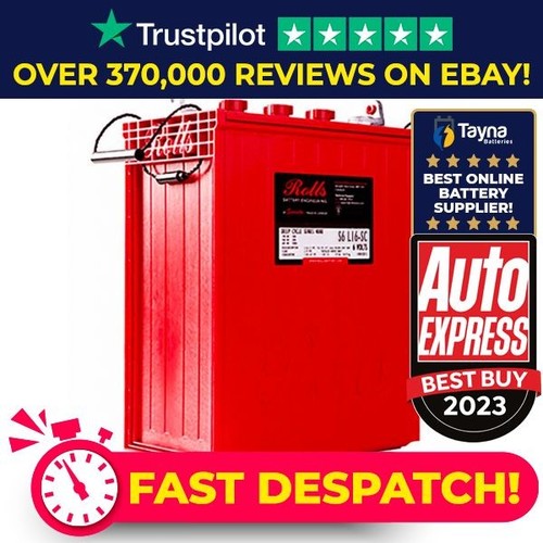 Rolls S605 Series 4000 6Volt Battery (S6 L16-SC) 1558831815144| eBay