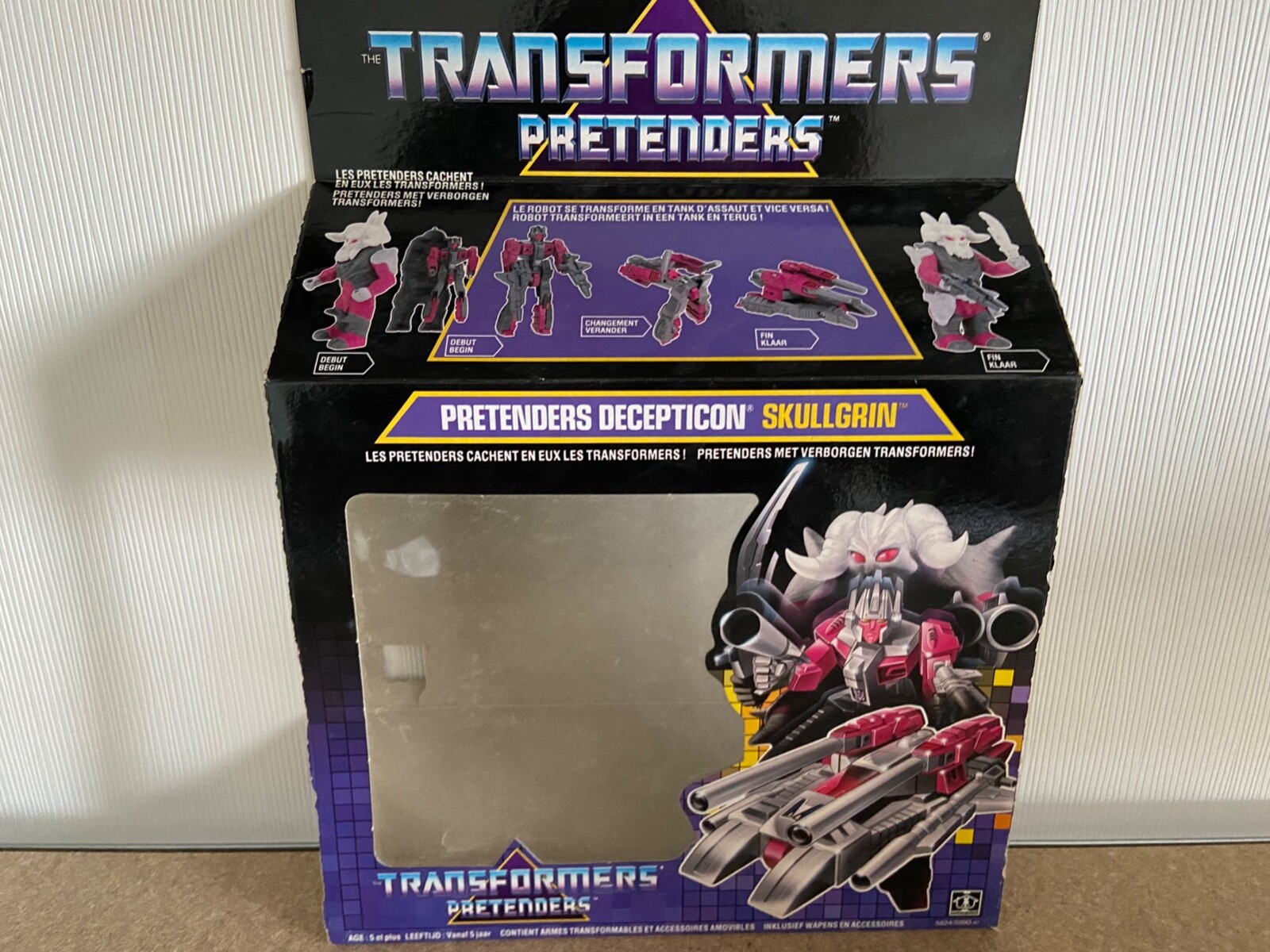 Transformers G1 1988 Skullgrin (empty) (partial) BOX packaging only | eBay