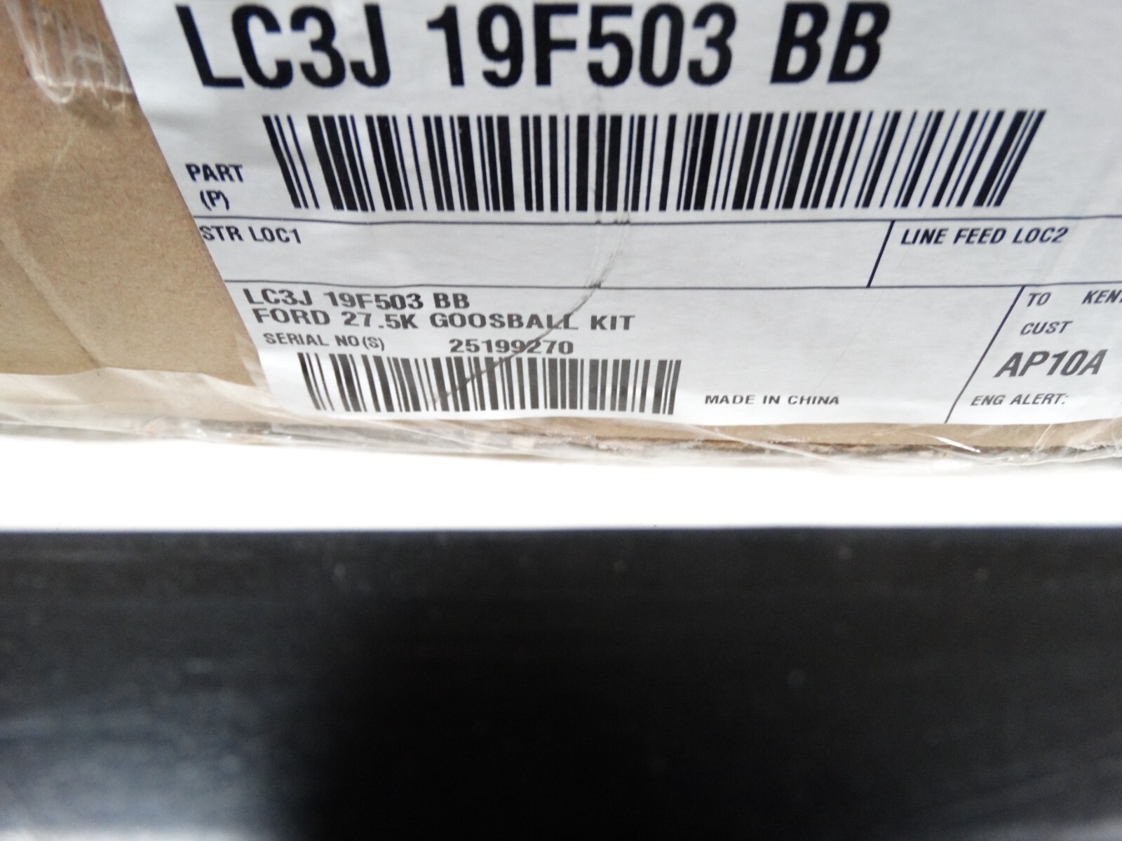2019-2023 FORD SUPER DUTY OEM Goose neck Ball Hitch Kit LC3J-17N004-BB ...