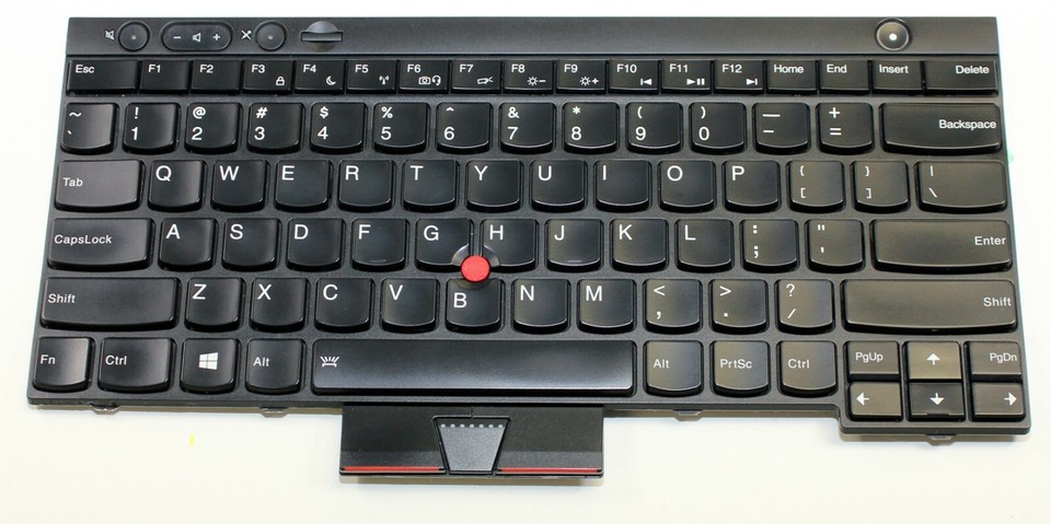 BACKLIT Genuine Lenovo Keyboard T430 T530 X230 T430i T530i US English ...