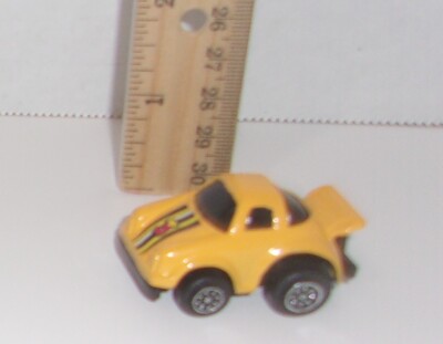 Mini Unbranded Diecast Yellow Race Car #3 A7 | eBay