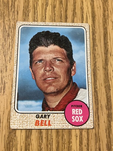 1968 Topps Gary Bell Boston Red Sox #43 - C2 | eBay