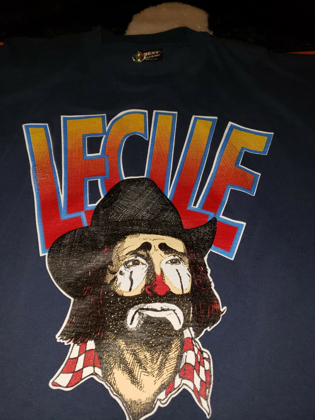 Rare Lecile Harris Rodeo Clown T Shirt Vintage 90's C… - Gem
