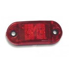 Weldon 9186-1500-10 Red 1.1" x 2.59" LED Clearance Side Marker Light ...