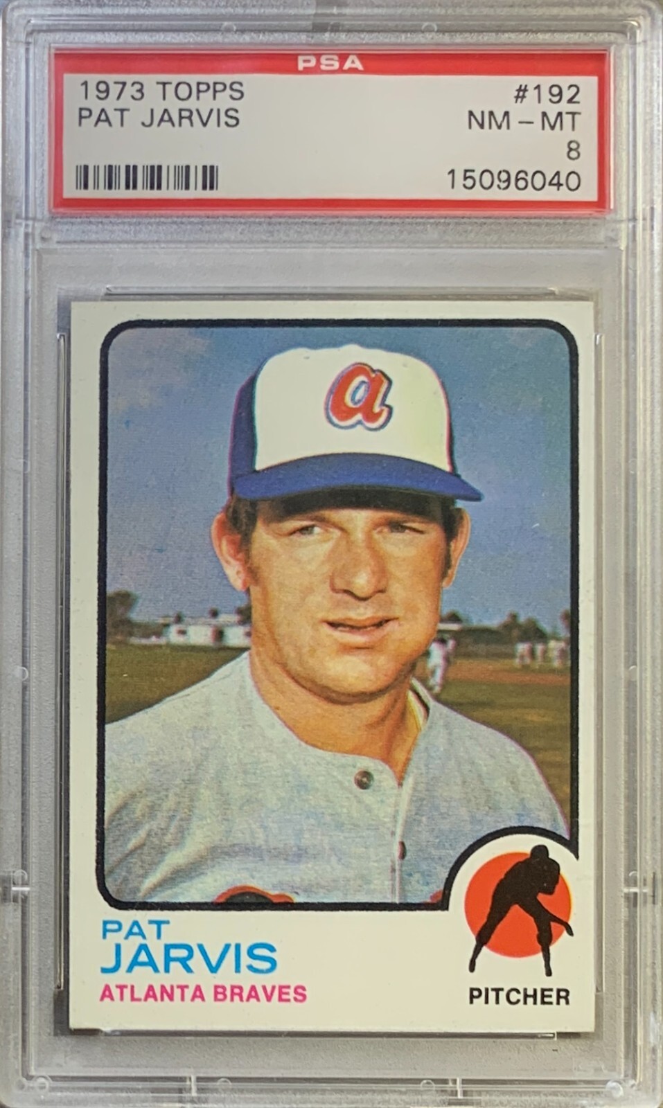 PAT JARVIS 1973 Topps #192 PSA 8 NM-MT | eBay