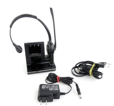Plantronics Bluetooth Wireless Headset/hookswitch cable,charging Dock ...