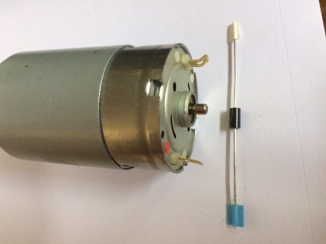 Mighty Mule Gate Motor CORRECT Shaft FM500 FM502 FM600 W/Diode 24hrship ...