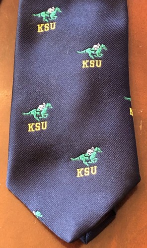 Vintage Blue Smith & Logsdon KSU Kentucky State Thorobreds Neck Tie | eBay