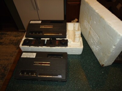 Lot of (2) Coleco Gemini Systems, Controllers, inserts, etc. | eBay
