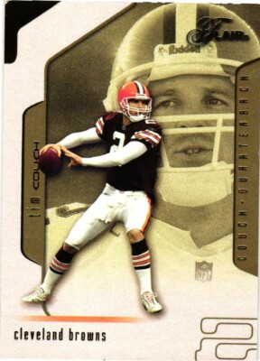 TIM COUCH /200 2002 02 FLAIR COLLECTION #51 PARALLEL BROWNS SP | eBay