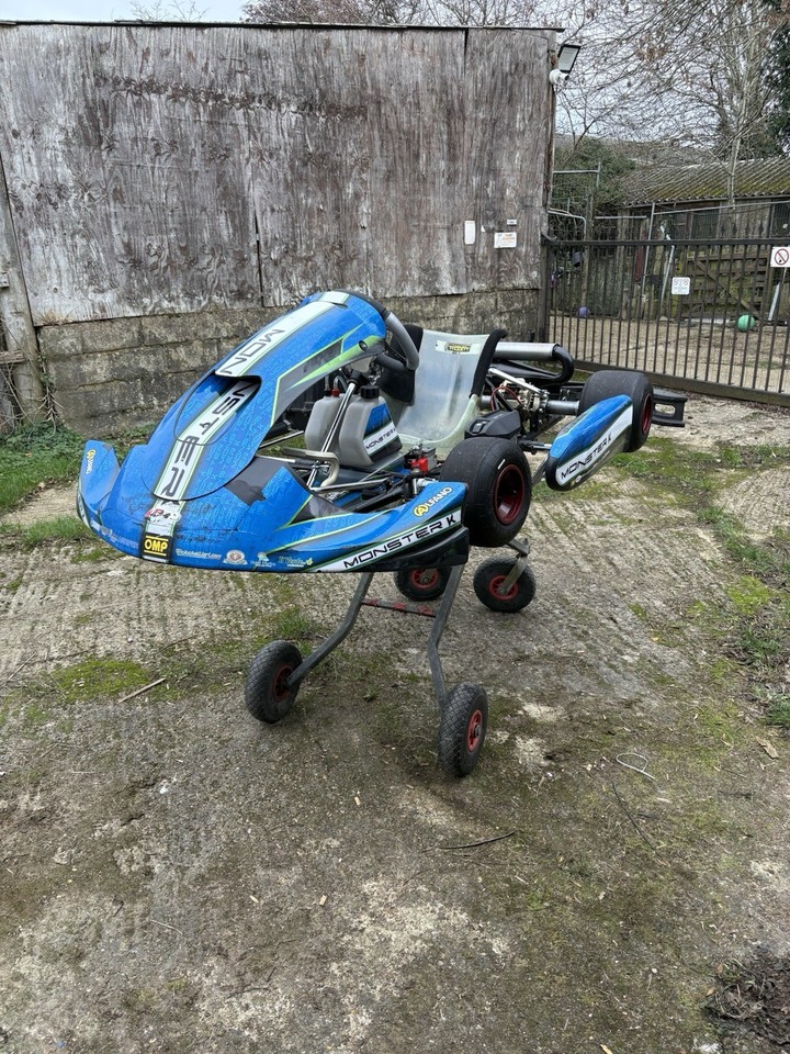 Rotax Senior Monster k Go Kart 2020 chassis | eBay UK