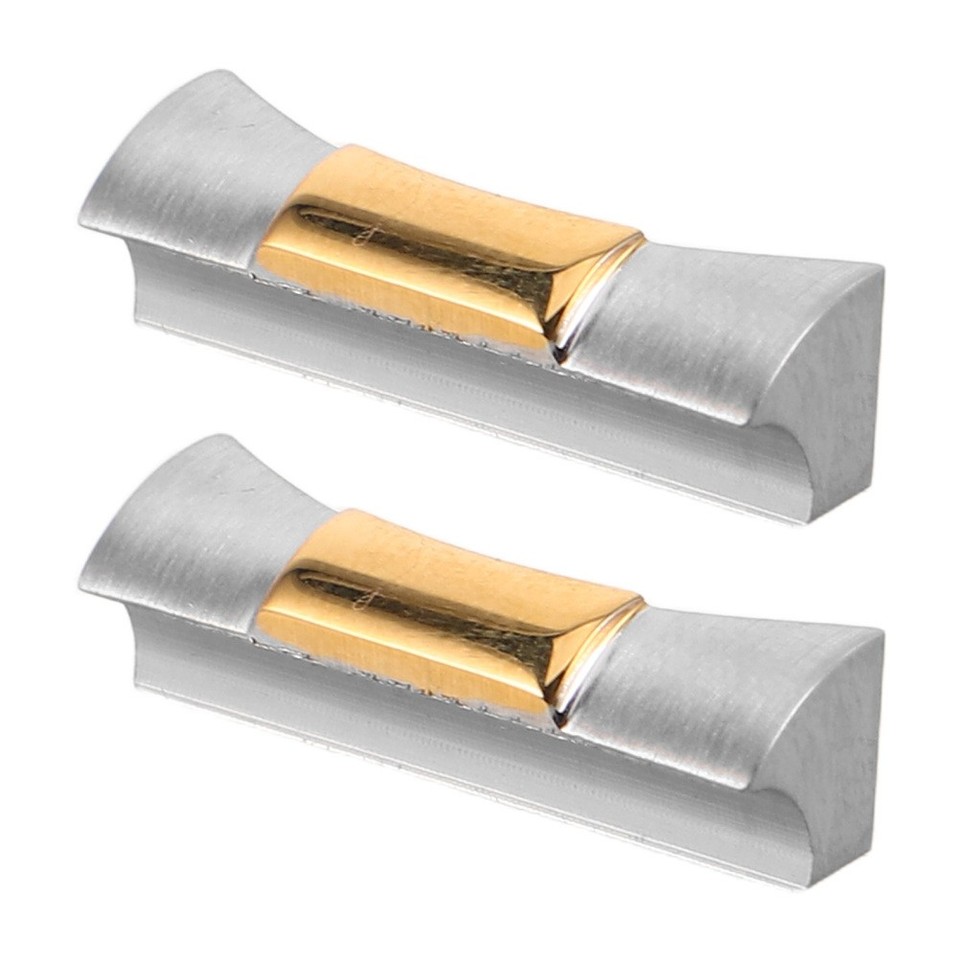 2 Pcs Watch Strap Adapter Stainless Steel End Link Connector for | eBay ...
