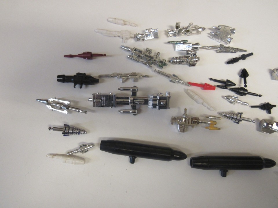 Vintage Hasbro Transformers G1 Original Weapons Lot of 35pcs | eBay